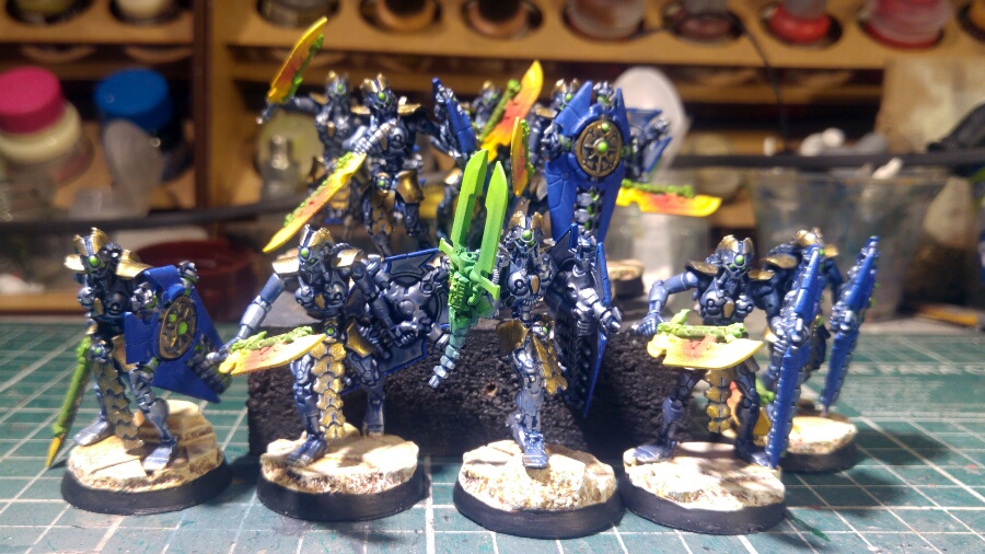 [hobby] Warhammer 40k - Necron Lychguard female torsos