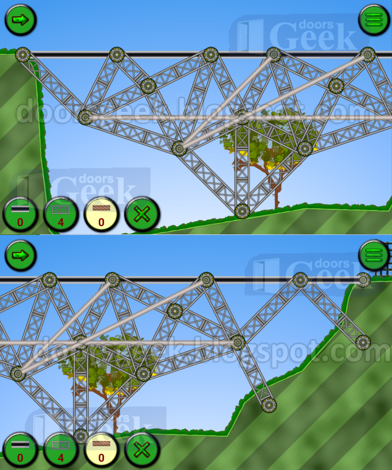 Railway bridge [Train 2] Level 36 ~ Doors Geek