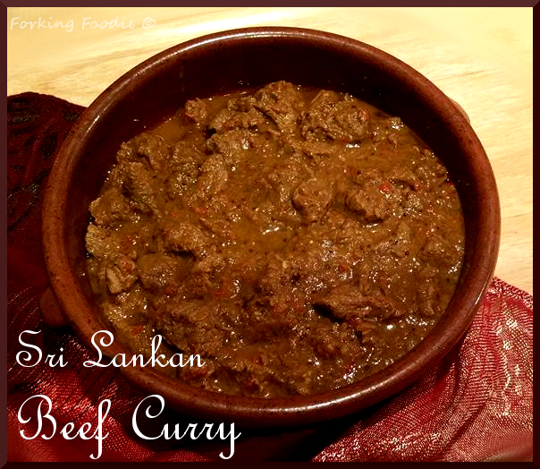 Forking Foodie: Sri Lankan Beef Curry - Harak Mas Curry