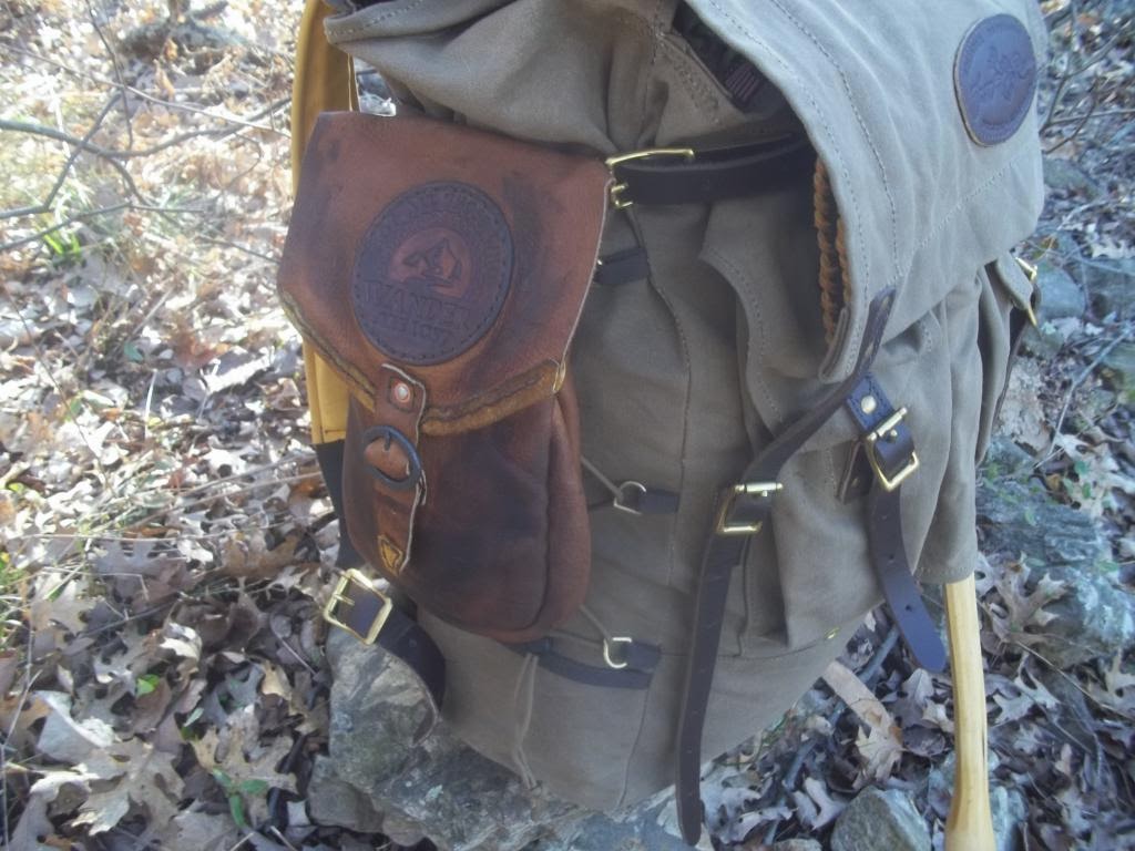 Skab Leatherworks: An up date on Wayne's Trapper Pack Basket