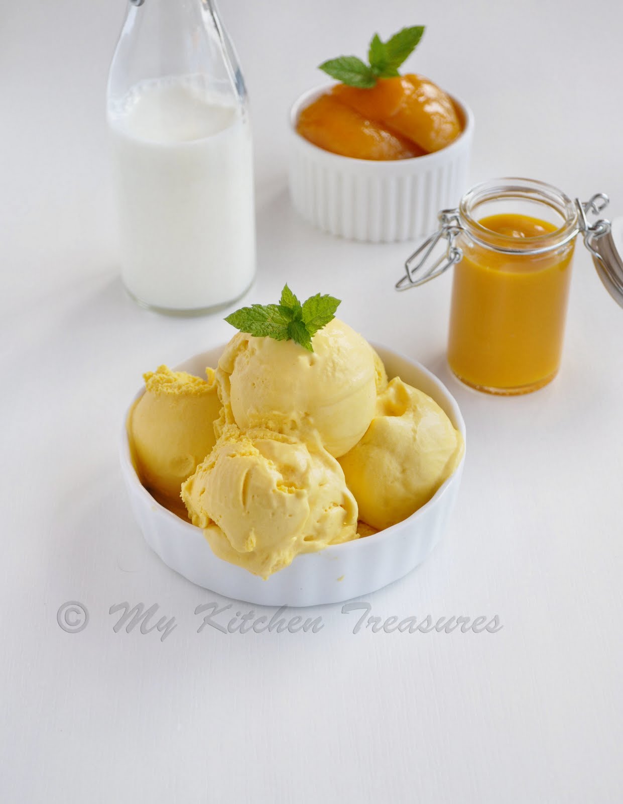 My Kitchen Treasures: Mango Ice Cream