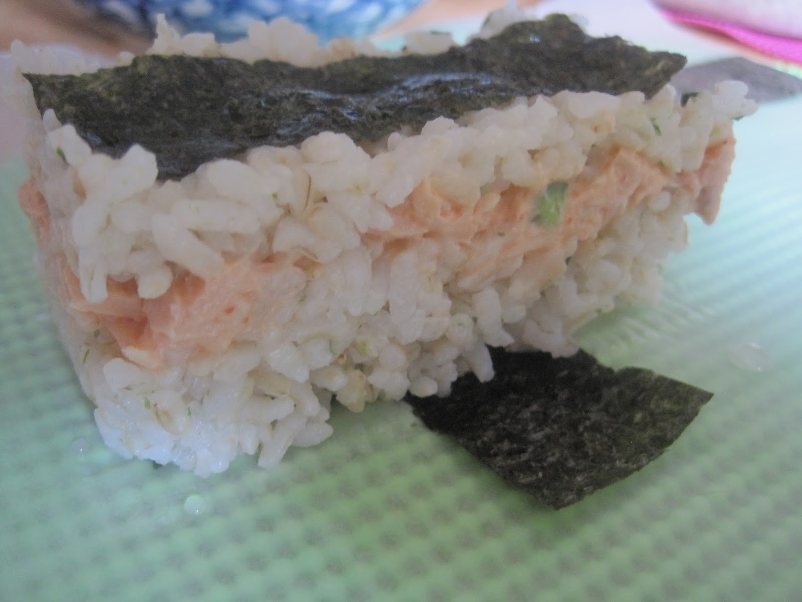 the mixed stew: Thursday’s Side Dish: Spicy Tuna Musubi