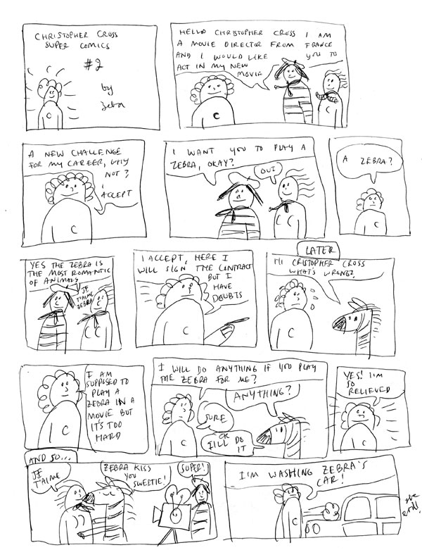 Feed Us A Live Insect: Christopher Cross Super Comics #2