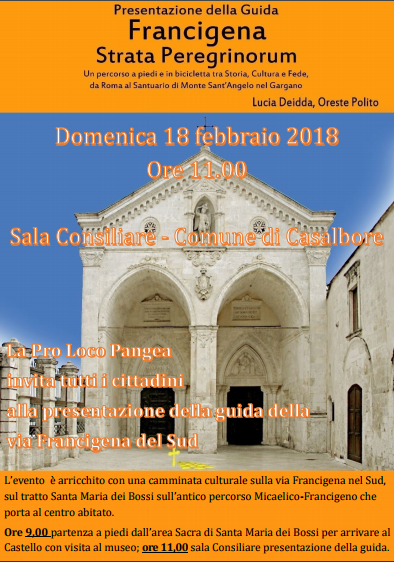 Francigena Strata Peregrinorum: gennaio 2018