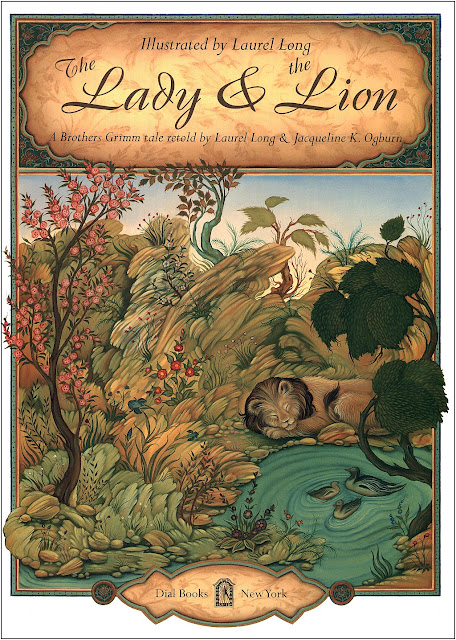 çizgili masallar: The Lady and the Lion by Laurel Long