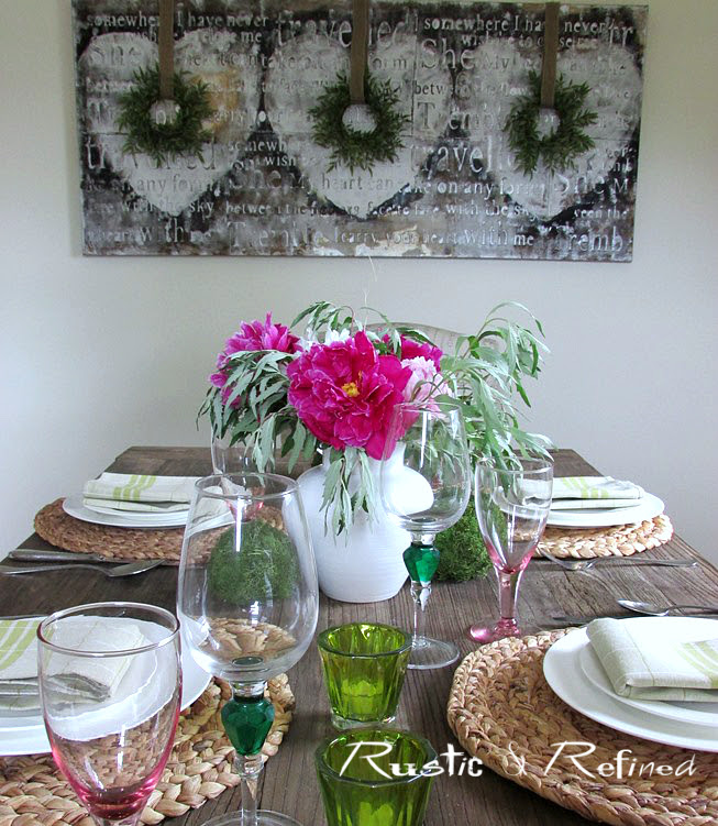 Rustic & Refined Tablescape | Rustic & Refined