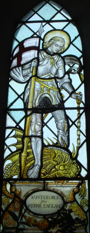 A Clerk of Oxford: Stained Glass for St George's Day