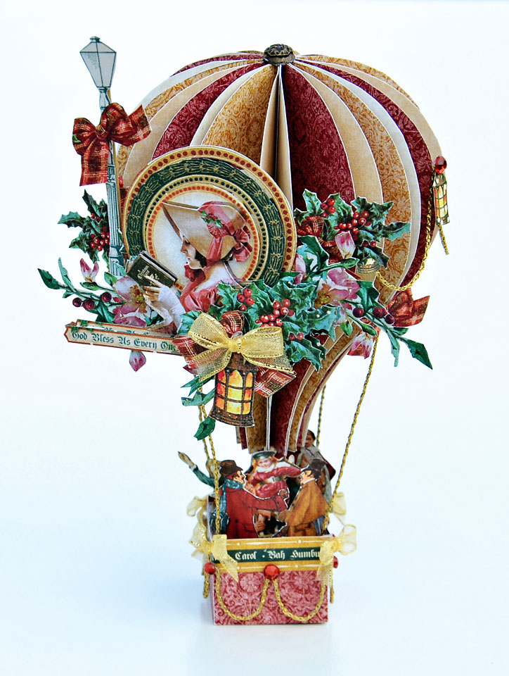 Scrappin For Me: Graphic 45 - Christmas Carol Balloon