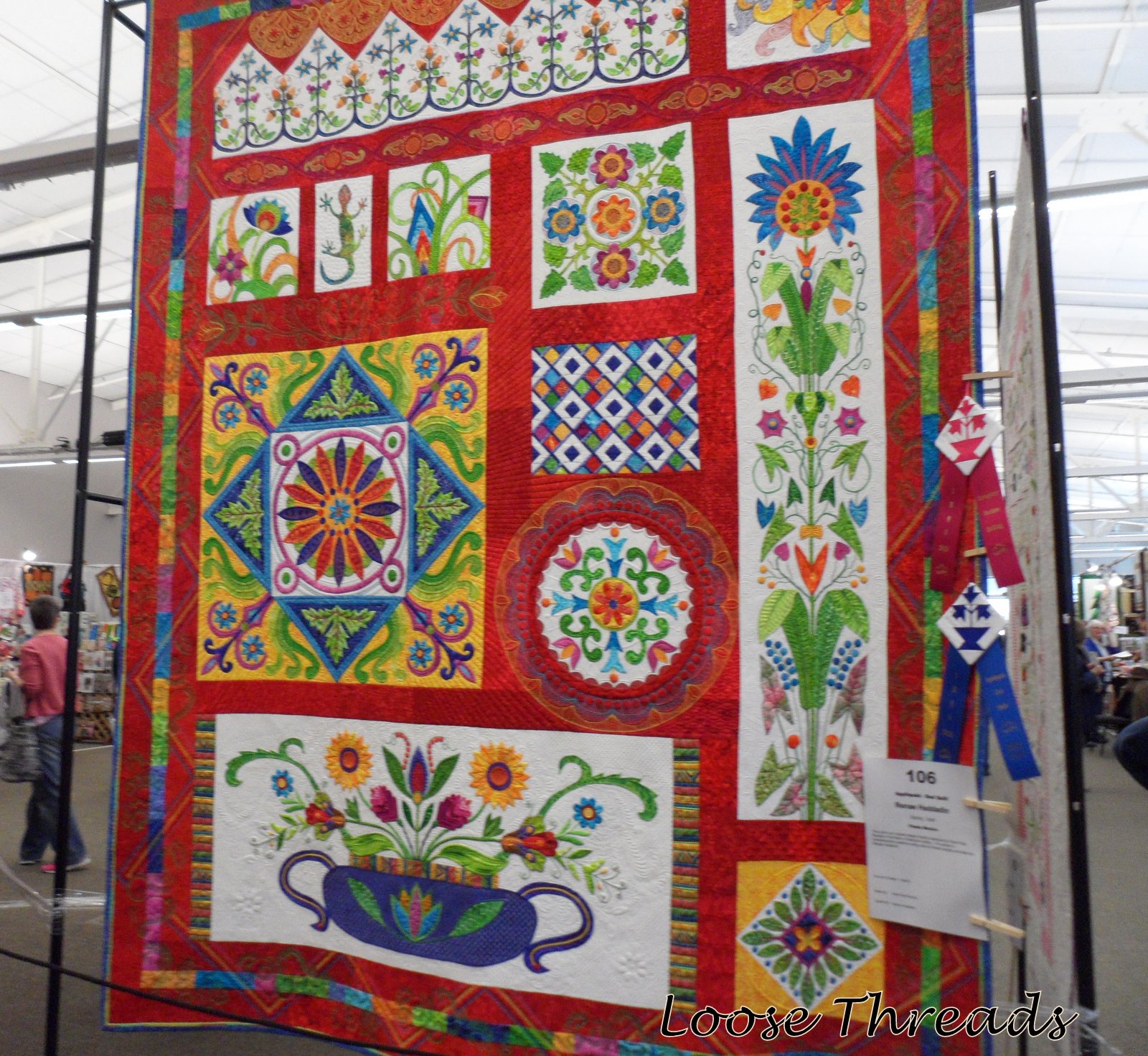 Loose Threads: Indiana Heritage Quilt Show Quilts