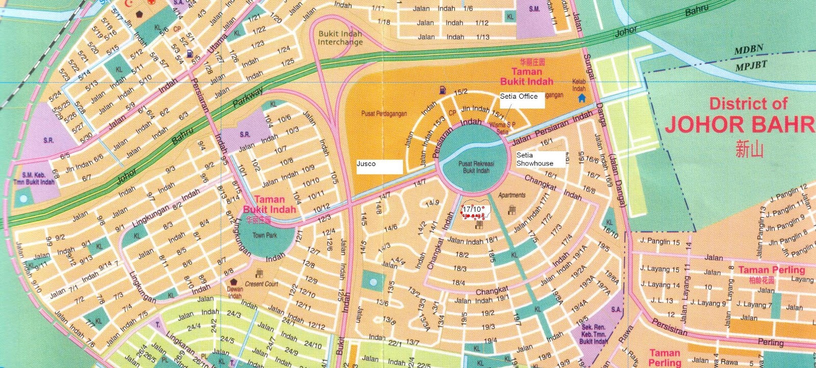 Bt Indah Johor Terrace House for Rent RM1500