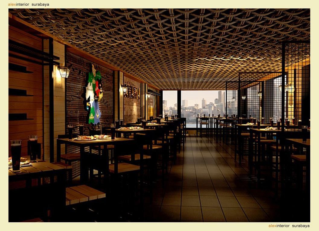 MENU CAFE : Konsep Cafe Indoor dan Outdoor