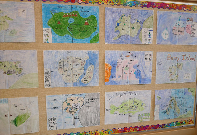 Our Classroom Page: Island Map Project