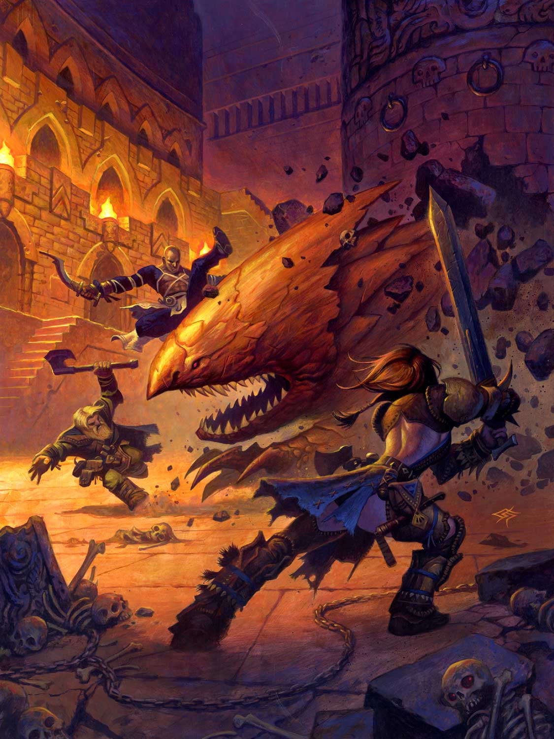 The Dwarven Stronghold: B is for Bulette