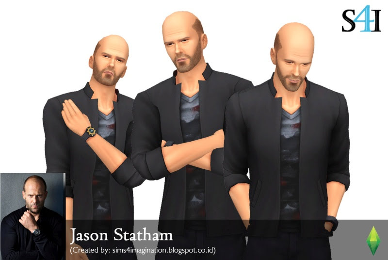 My Sims 4 CAS - Jason Statham - Imagination Sims 4 CAS