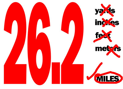 SMALL CHANGES: How far is that marathon?