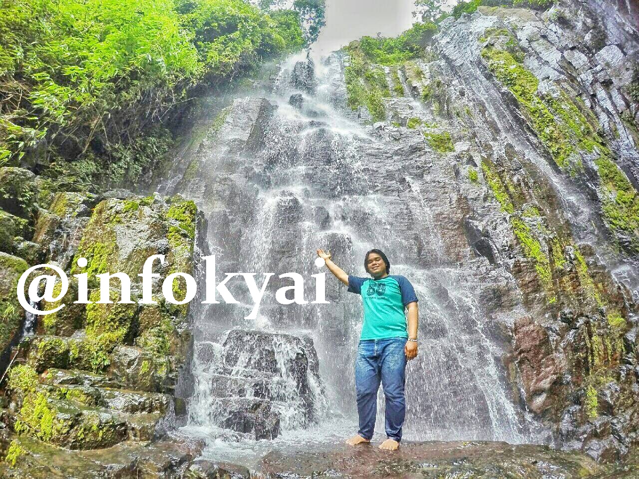 Air Terjun Curup Ciupang Padang Cermin Pesawaran, Pesona Wisata Lampung