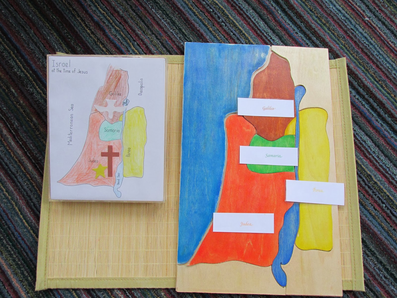 Montessori Messy: Catechesis of the Good Shepherd Biblical Geography