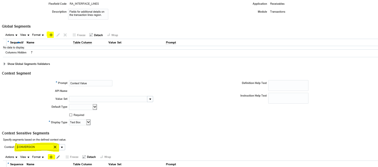 Oracle Application's Blog: Receivables Descriptive Flex fields . How to ...