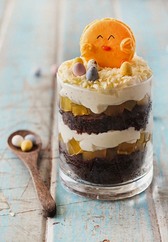 Orange and Chocolate Mousse "Trifle"