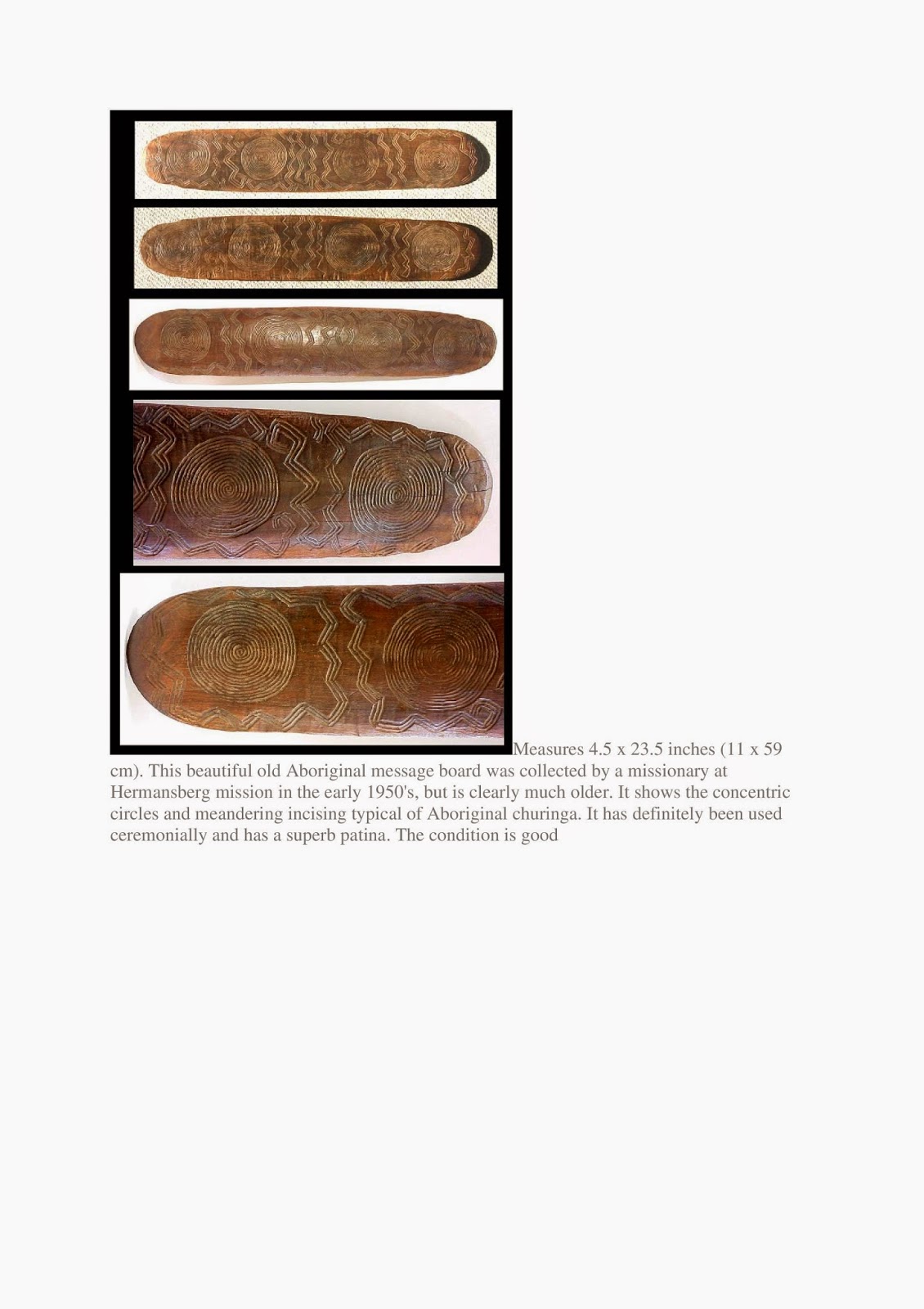 Trivial Art Tribal Art = TA-TA : The Churinga or Tjurunga docs Part 1 ...