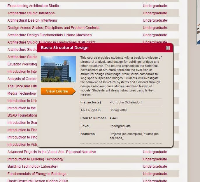 [rr]architecture: Study Architecture at MIT with MIT Open CourseWare