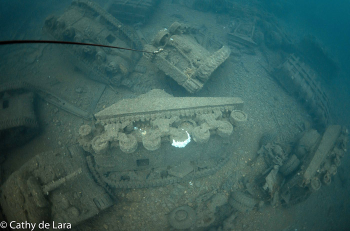 WW2 Wrecks by Pierre Kosmidis: The Empire Heritage and the Sherman ...