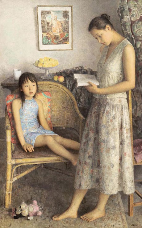 Oil Painting News: Oil paintings by Chun-Lin Zhu