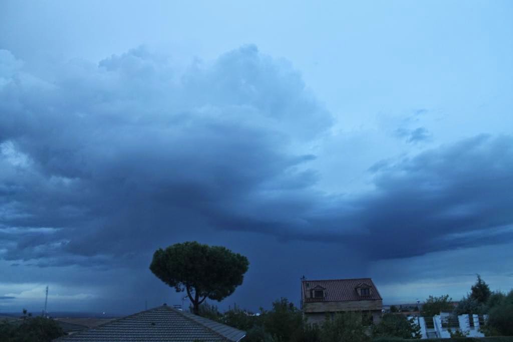 Meteomóstoles: Línea de turbonada del 11 de octubre de 2014 en la ...