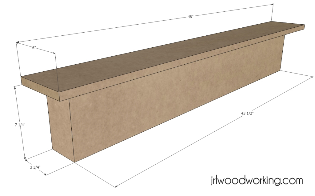 Woodwork Mantel Building Plans PDF Plans