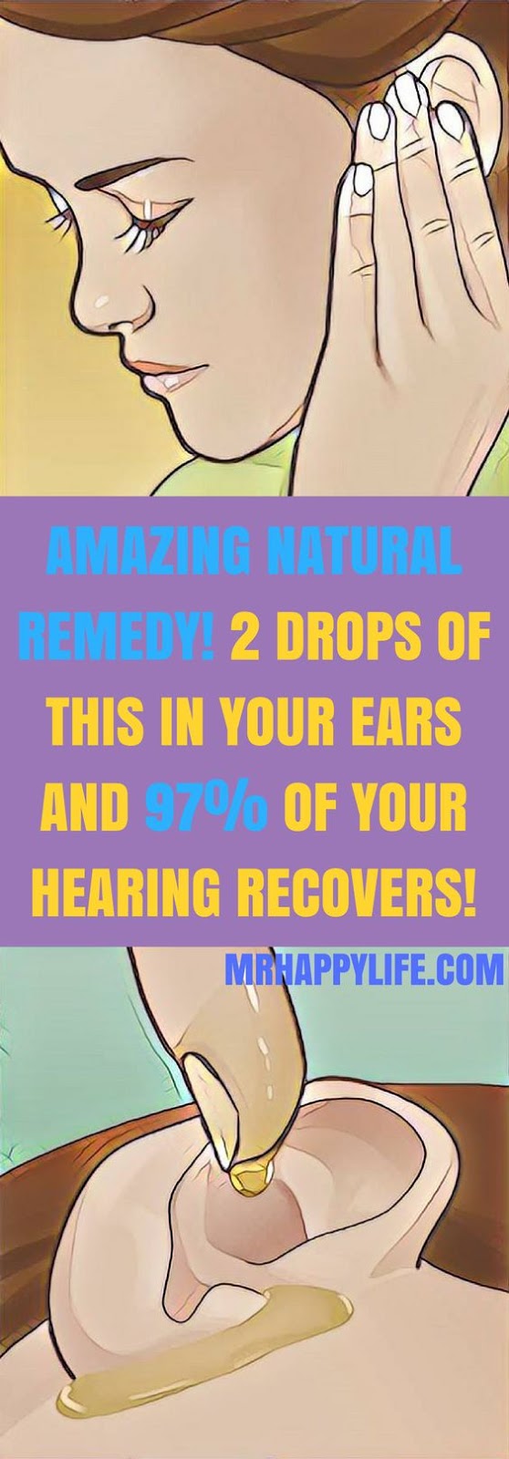 THIS NATURAL REMEDY RECOVERS UP TO 97% OF YOUR HEARING! IT IS ALSO ...