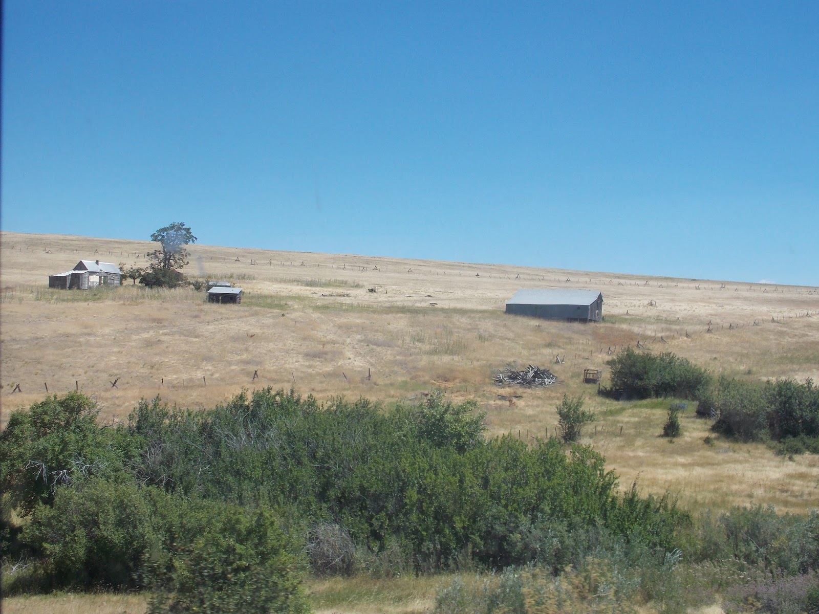 The Schramm Journey: Highway 395 south through Oregon