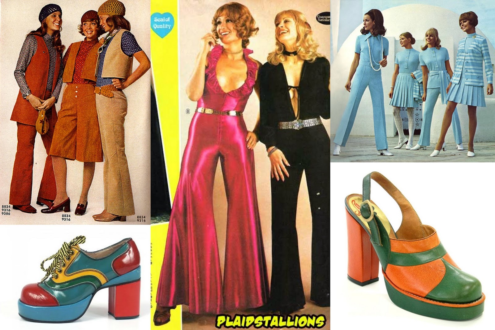 Mados istorijos chronologinė laiko juosta: 1970s