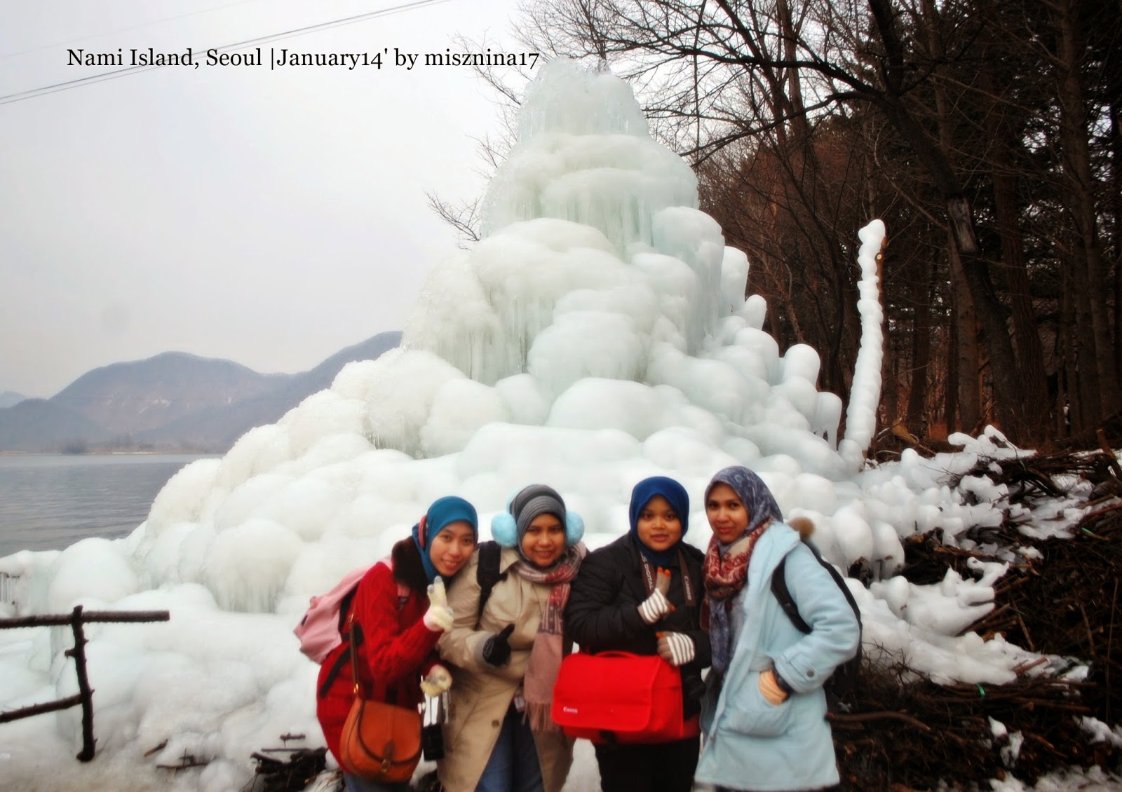 Nami Island, Winter Backpacking in South Korea Day 4