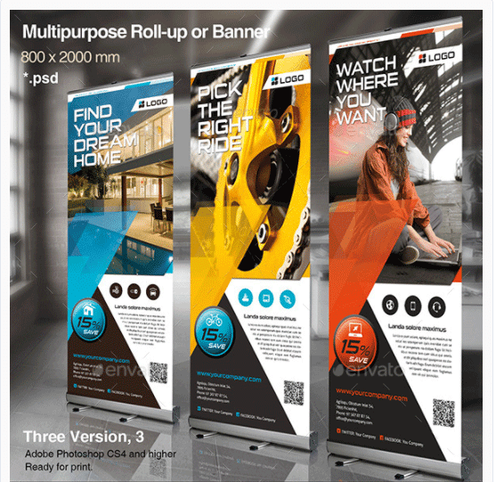 15+ Print Ready eye-Catching Banner Designs - eye-catching