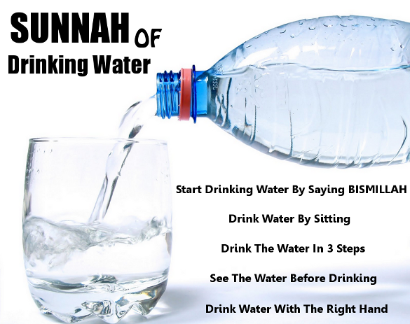 Sunnah of Drinking Water