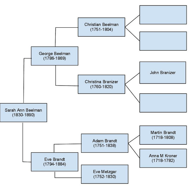 James Begat Wilmer: The Beelman Family Tree