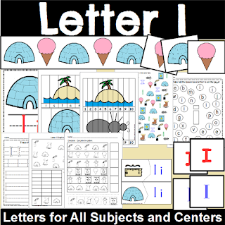 Letter I Activities