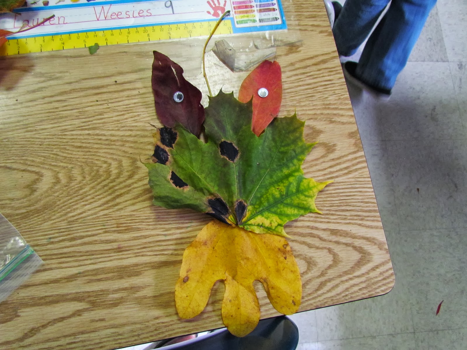 Owl Things First!: Bring a Leaf to School Day