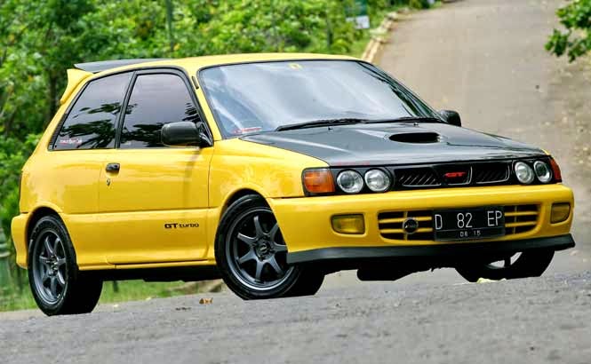 Gambar Modif Mobil Toyota Starlet Kotak