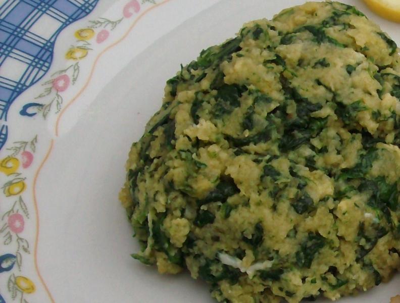 Receitas práticas de culinária: Esparregado de Espinafres