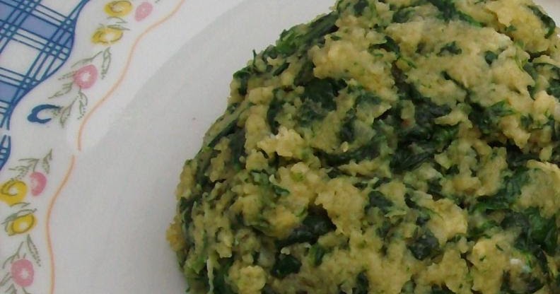 Receitas práticas de culinária: Esparregado de Espinafres