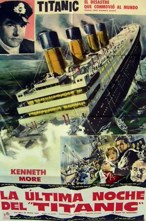 Titanic en el cine: Jean Negulesco, Herbert Selpin y Roy Baker