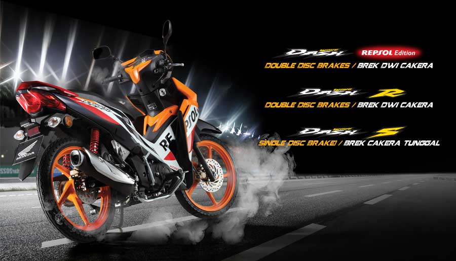 Honda Wave Dash FI 2016 di Malaysia