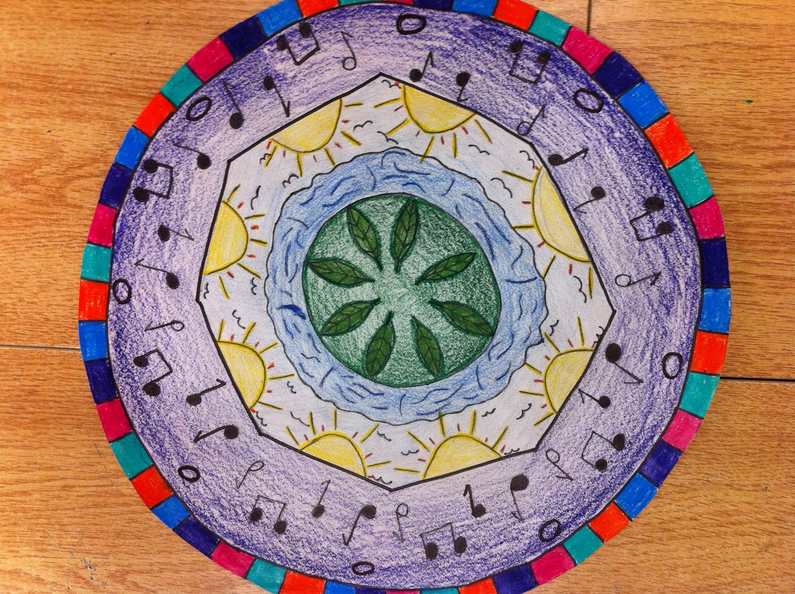Pieces of Me Art Gallery: Identity Mandalas - Grade 6 ART