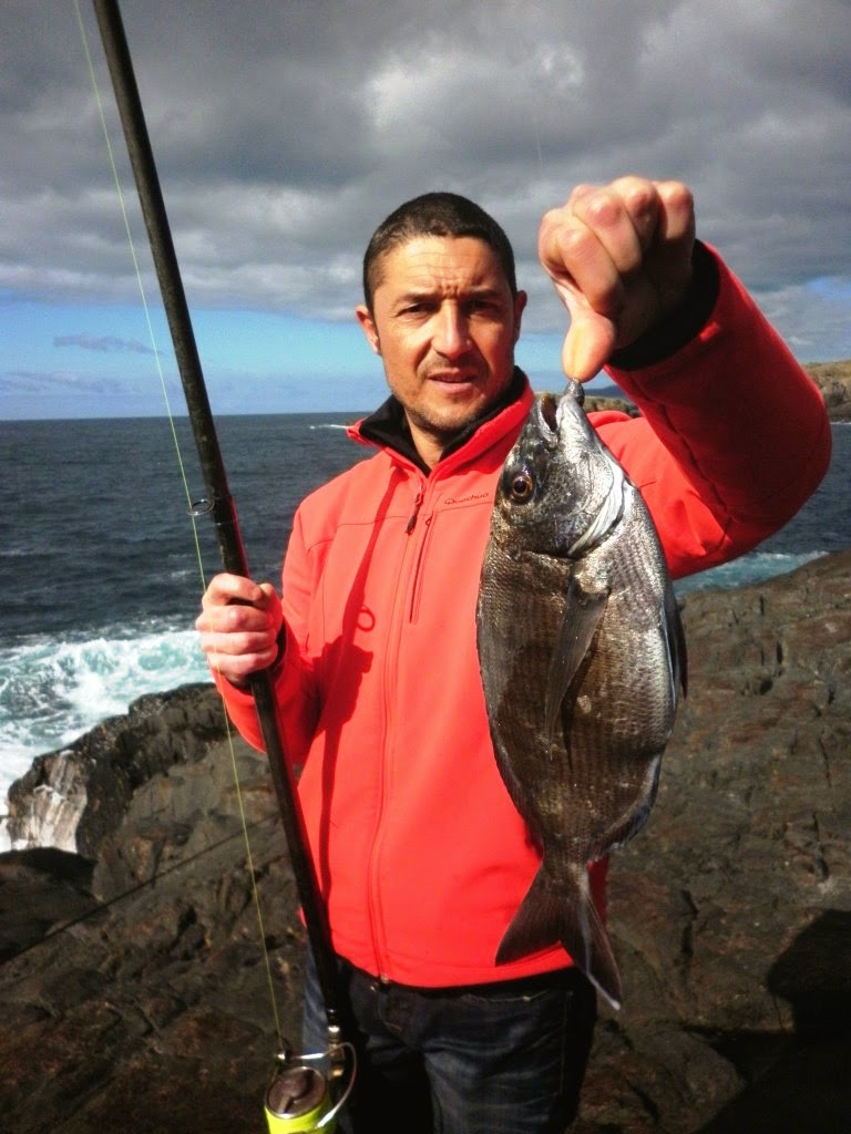 Periodista de pesca: Jornada de pesca y preparación de reportaje sargo ...