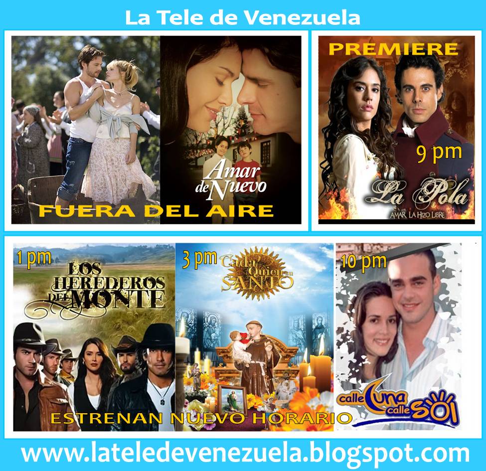 La Tele de Venezuela: Televen realiza cambios en su programación para ...