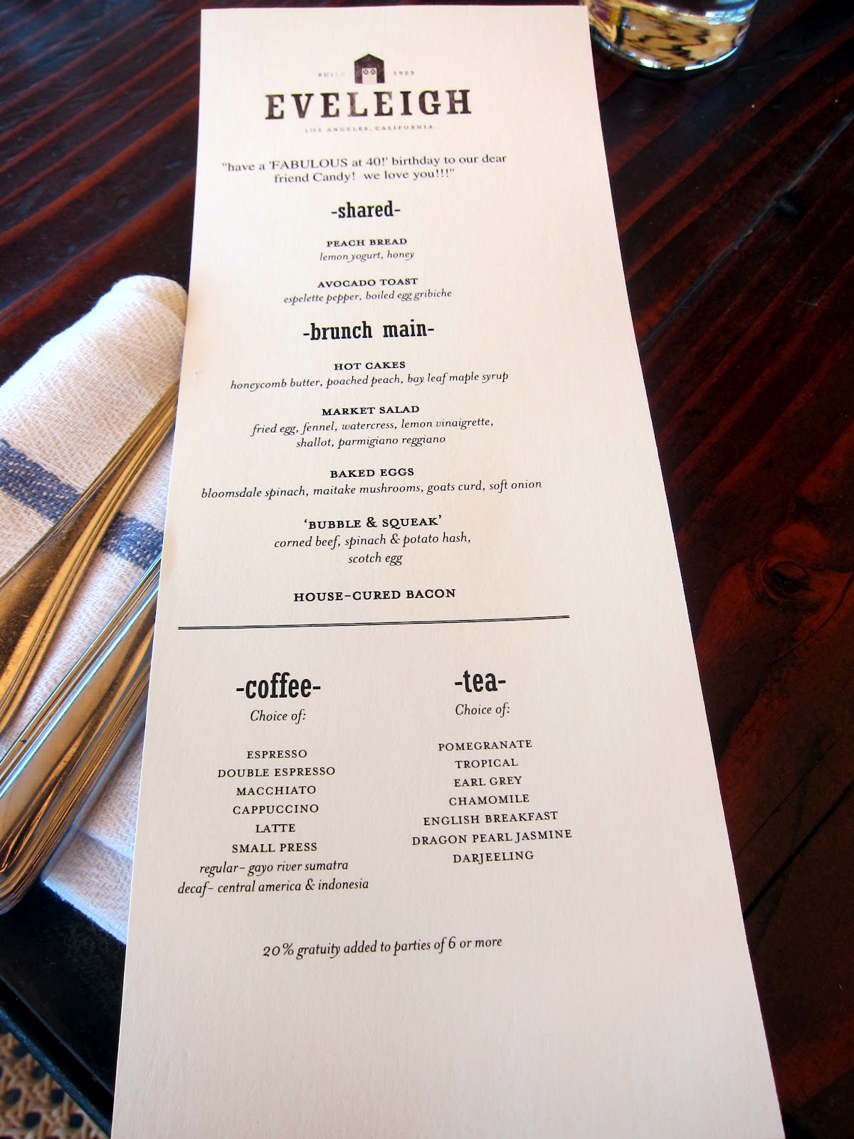 Doah's Hungry: Eveleigh