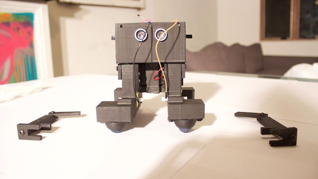 3D Printed and Expandable Robot for Arduino ~ Arduino Tutorial