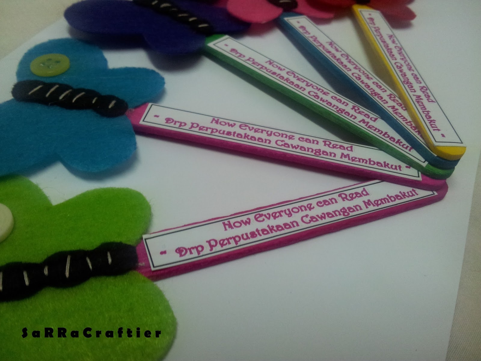SaRRa Craftier: BOOKMARK/PENANDA BUKU