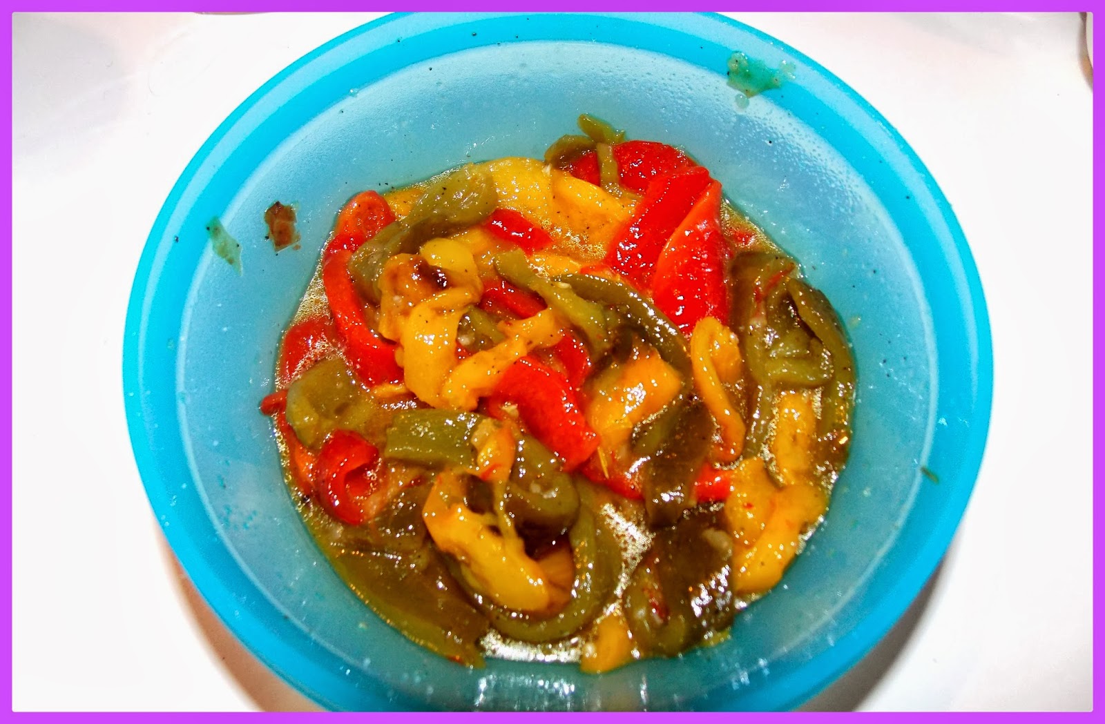 Anadélices: Salade espagnole de poivrons